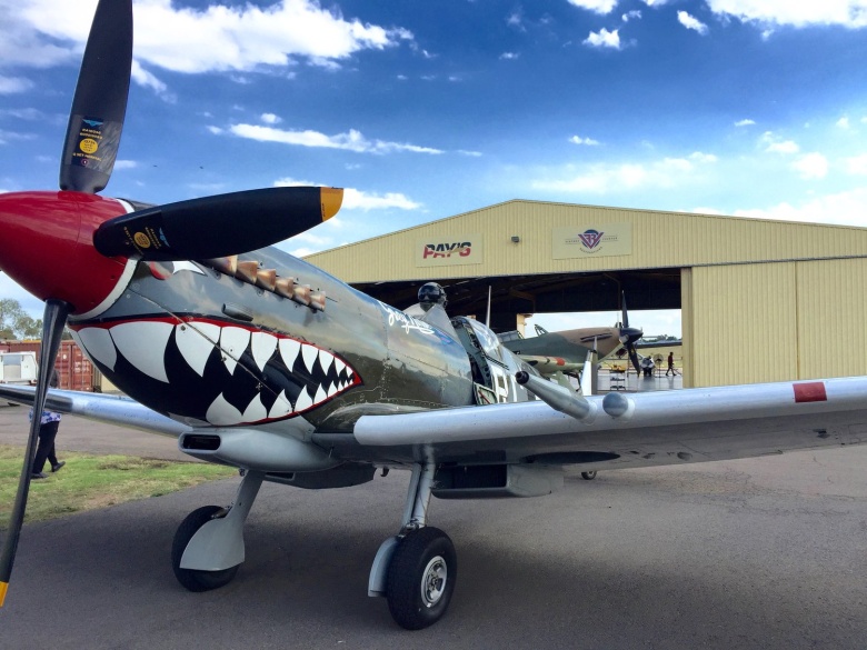 SPITFIRE MK.VIII VH-HET | Pay's Air Service